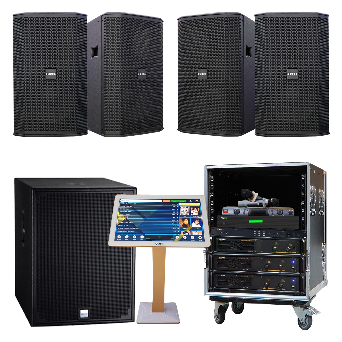 Dàn karaoke kinh doanh cao cấp cho phòng hát VIP