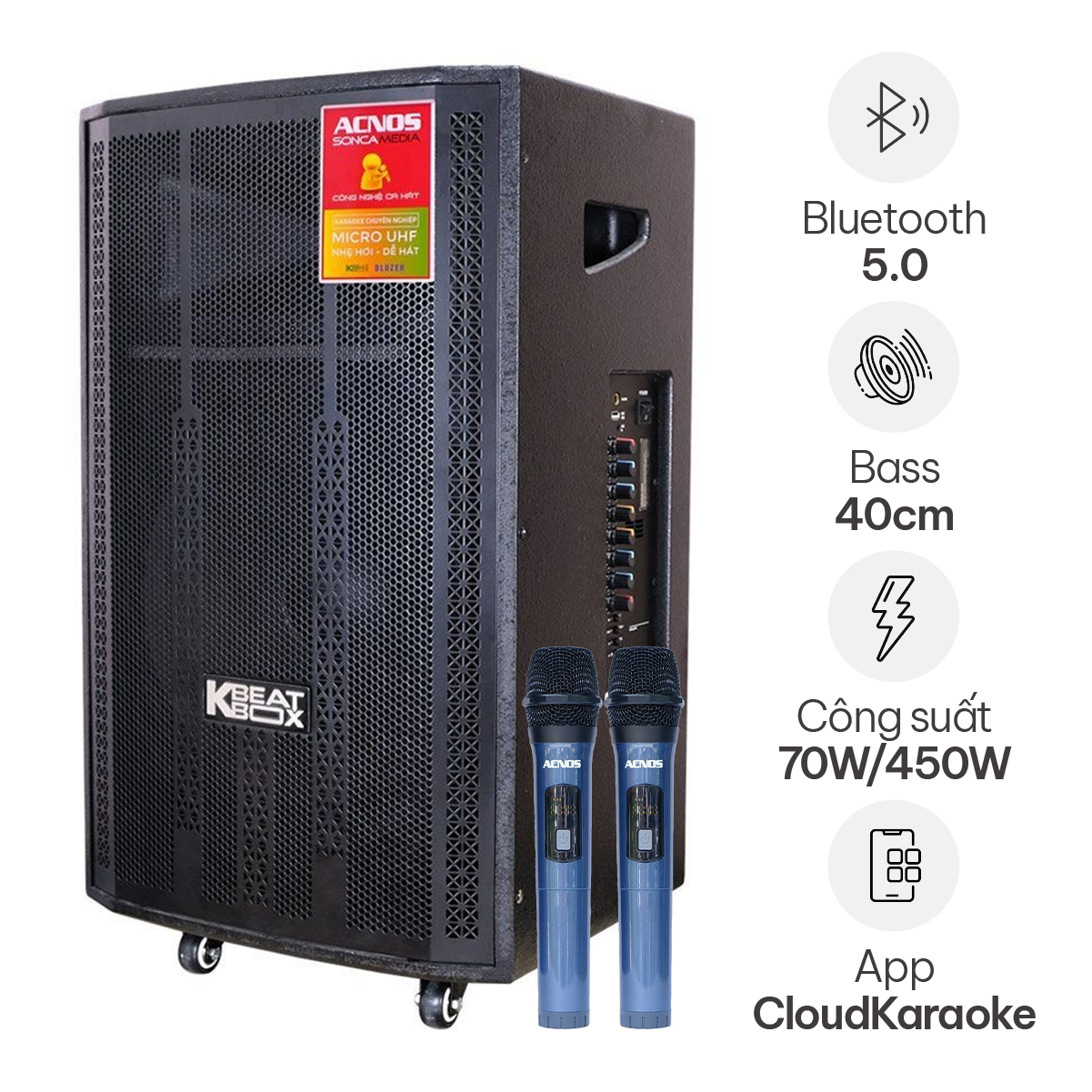 Loa Kéo Acnos Giá Rẻ | Loa Kbeatbox, Hát Hay. Mẫu Mới 2024