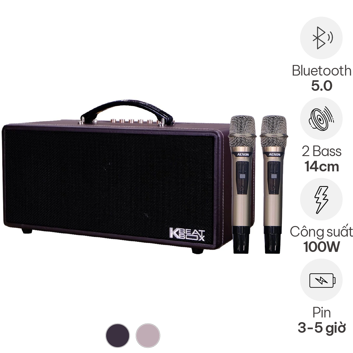 Loa Kéo Acnos Giá Rẻ | Loa Kbeatbox, Hát Hay. Mẫu Mới 2024